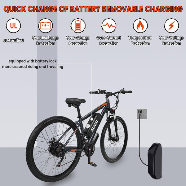 GUNAI GN29 750W 29Inch Electric Mountain Bike
